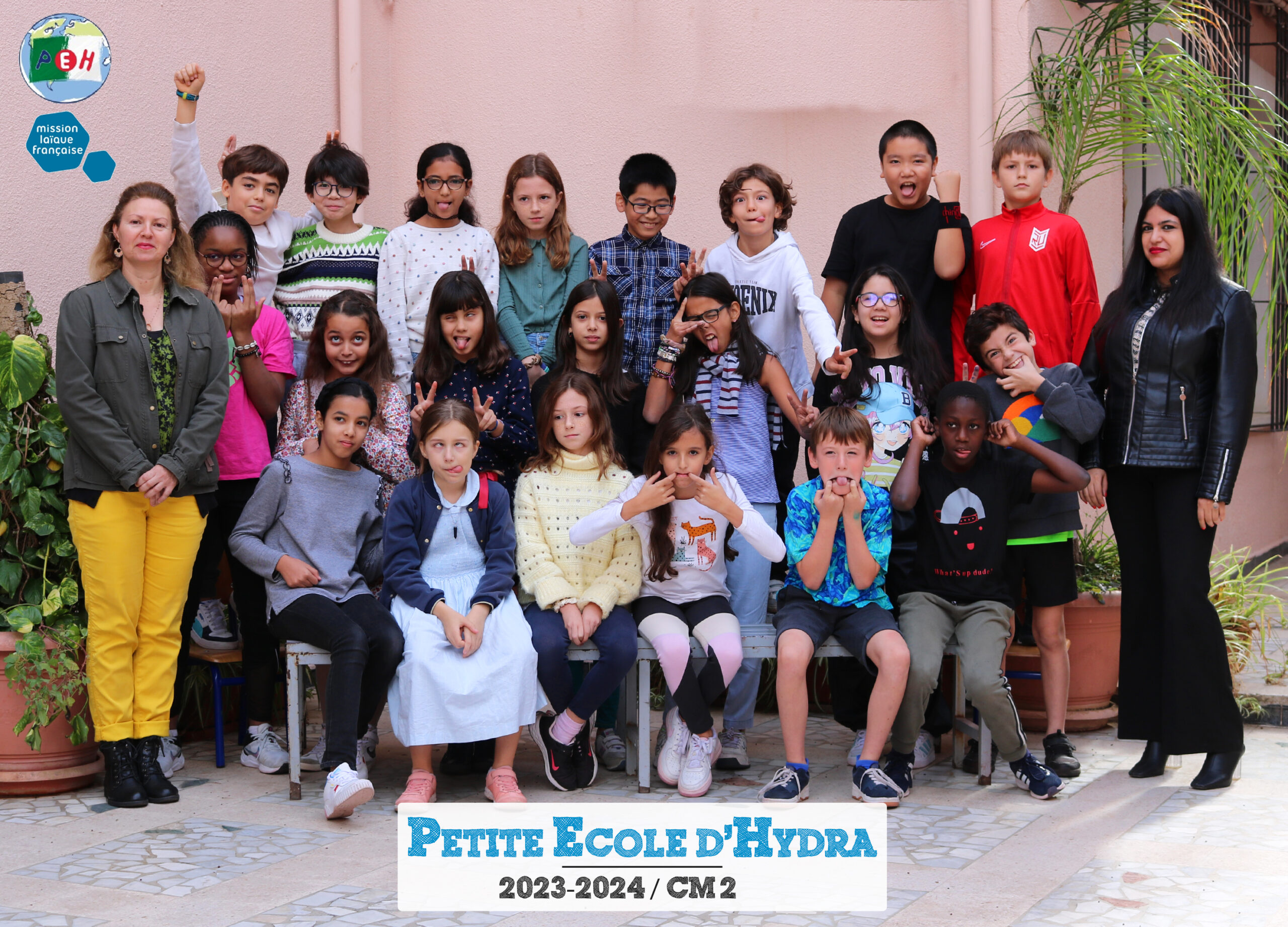 LA CLASSE DES CM2 ANNEE SCOLAIRE 2023 / 2024 - Ecole MLF d'Alger